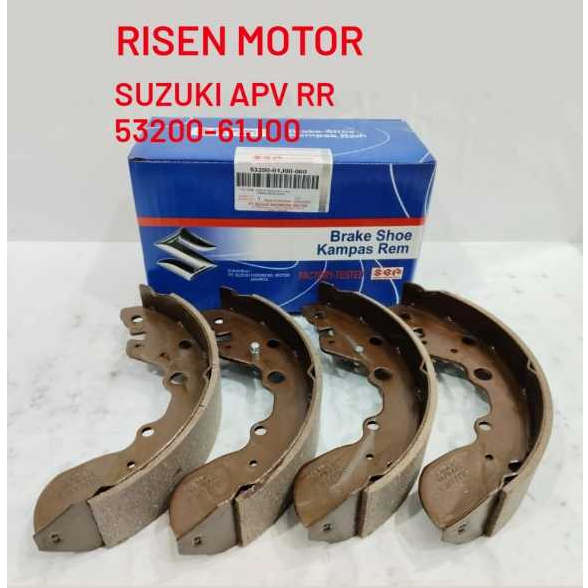 Jual BRAKE SHOE APV KAMPAS REM BELAKANG APV MEGA CARRY APV ARENA 53200 ...