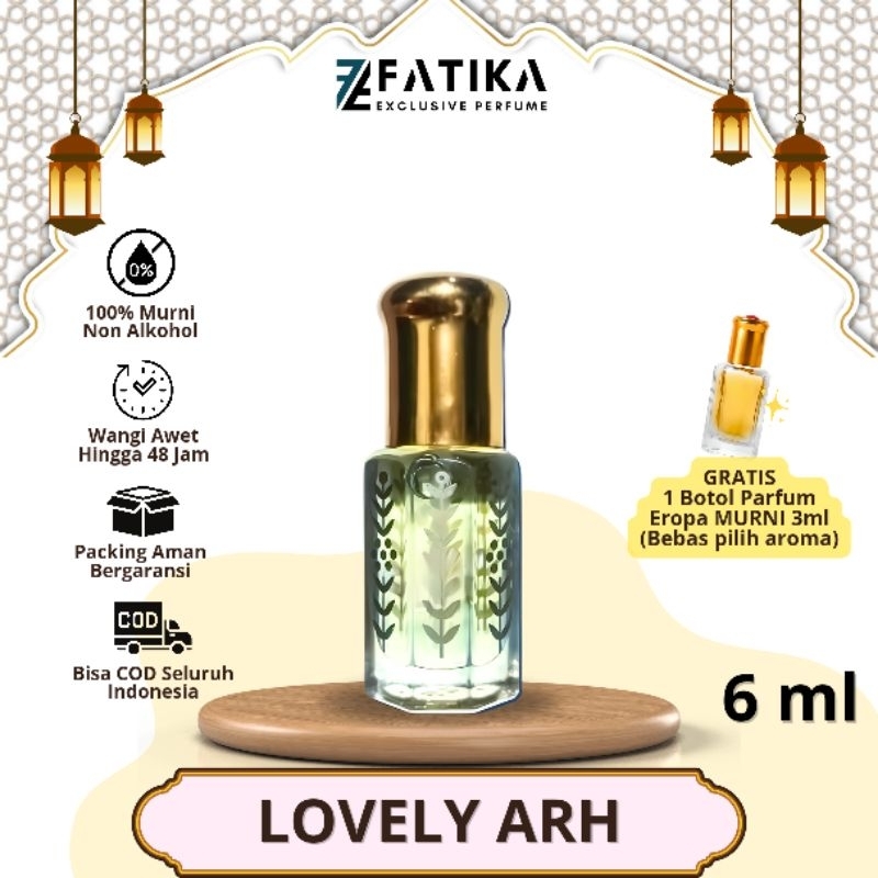 Jual FATIKA - Parfum Ibadah LOVELY Murni Original Non Alkohol Minyak ...