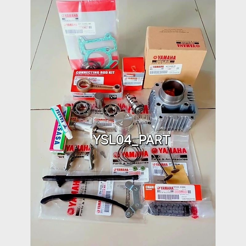 Jual PAKET KOMPLIT 4ST BLOK SEHER YAMAHA CRIPTON VEGA LAMA ORI SESUAI POTO | Shopee Indonesia