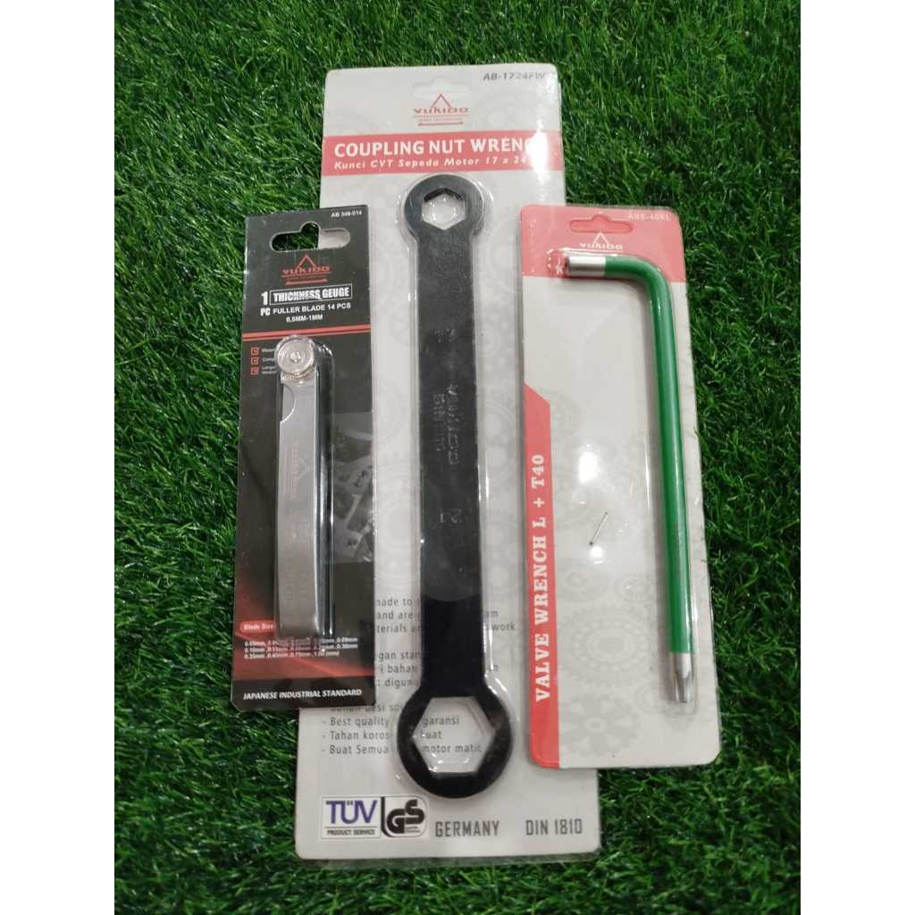 Jual Paket 2 pcs Feeler Gauge 13 Blades + Kunci Setelan Klep T40 Kunci ... Jual Paket 2 pcs Feeler Gauge 13 Blades + Kunci Setelan Klep T40 Kunci ...