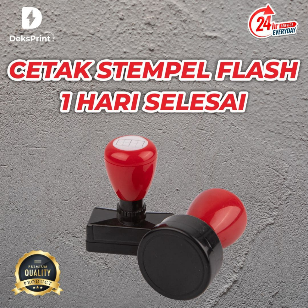 Jual STEMPEL FLASH 1 WARNA | Shopee Indonesia
