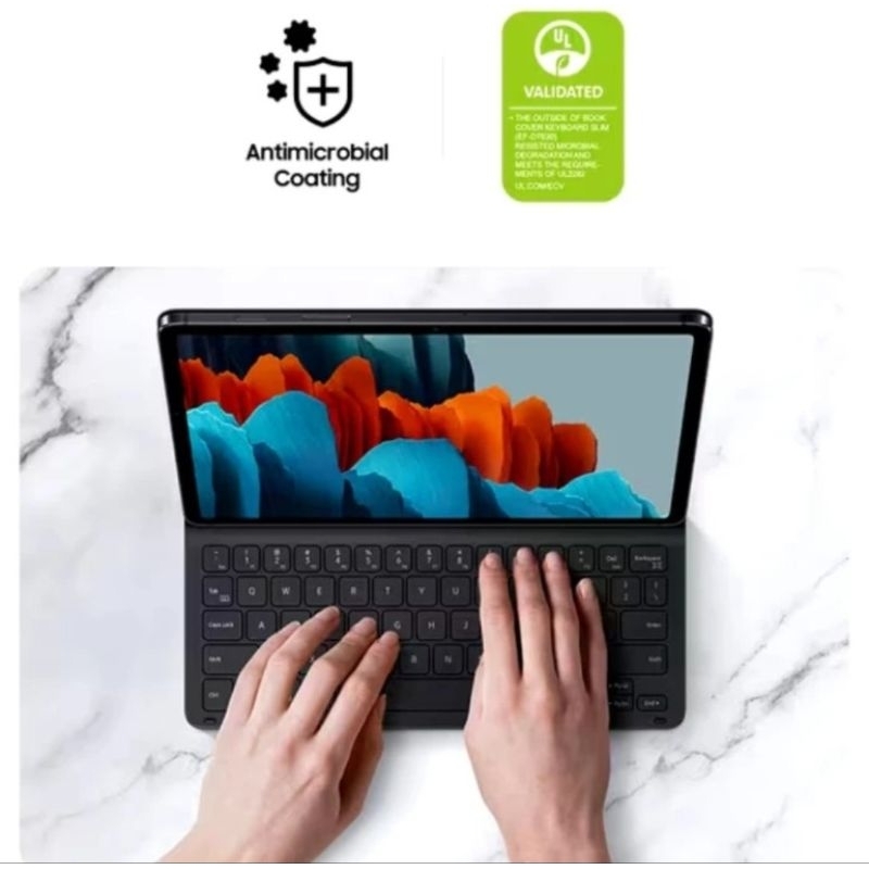 Jual keyboard book cover samsung tab s7. s8 sein new | Shopee Indonesia