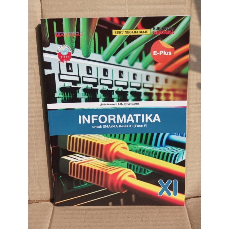 Jual MEDIATAMA INFORMATIKA SMA MA Kelas 11 XI Kurikulum Merdeka EPlus ...