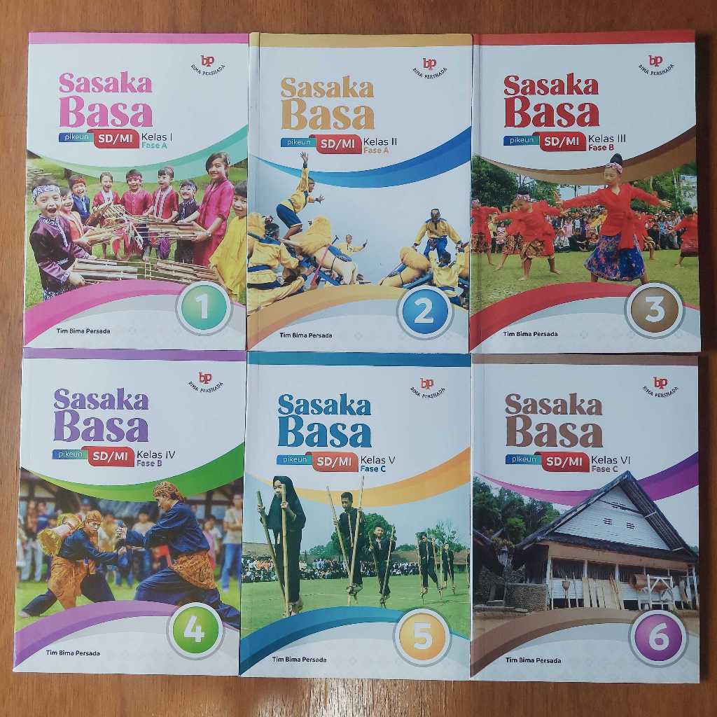 Jual Buku Bahasa Sunda - SASAKA BASA untuk SD/MI kelas 1-6 (Bima ...