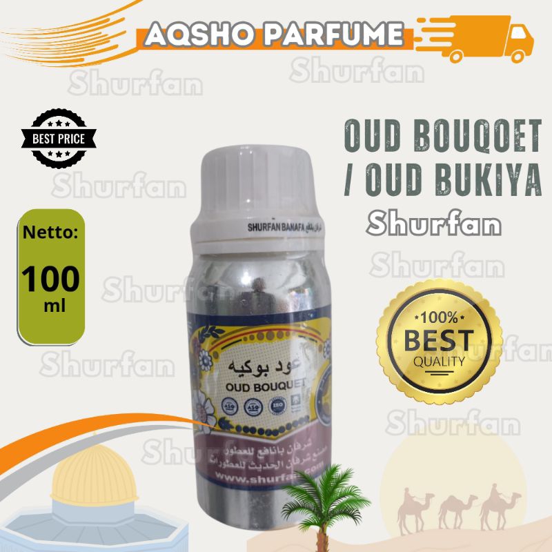 Jual OUD BOUQOET, OUD BUKIYAH 100ml, By Shurfan Parfum Import Arab Saudi Bibit Minyak Wangi ...