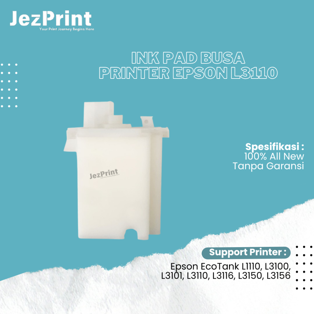 Jual Ink Pad Epson L1110 L3210 L3100 L3101 Ink Pad Printer L3110 L3116 ...