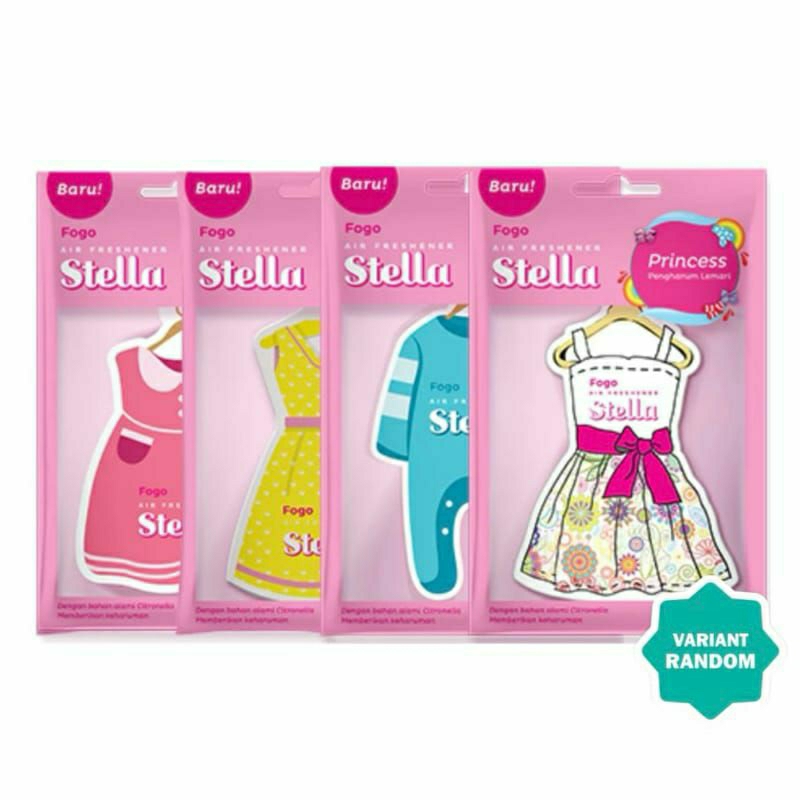Jual STella Pengharum Ruangan Fogo Air Freshener Paper Princess 12GR ...