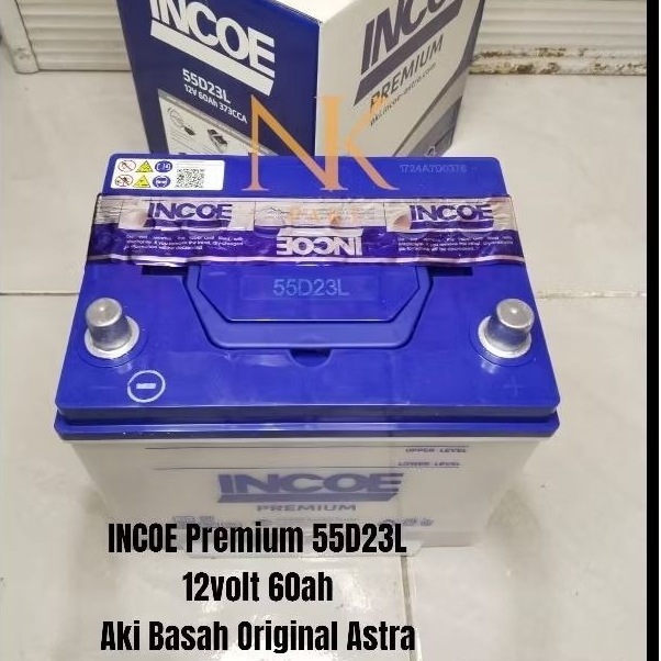 Jual Aki Mobil Toyota Fortuner Bensin, Innova Bensin Incoe 55D23L 60Ah | Shopee Indonesia