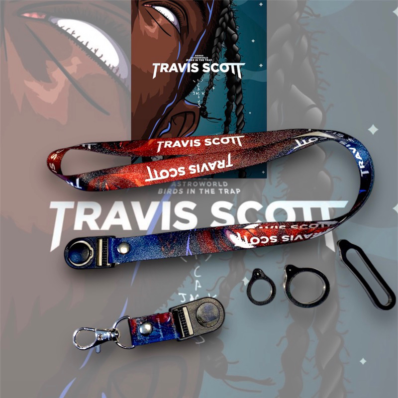 Jual TRAVIS SCOTT CODE 41$ LANYARD PREMIUM GANTUNGAN HP GANTUNGAN KUNCI ...