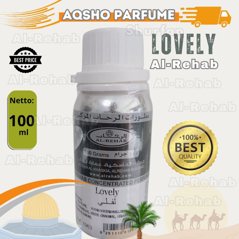 Jual LOVELY 100ml, Parfum Al Rehab Import, Parfum Arab Saudi Bibit Minyak Wangi Original Biang ...