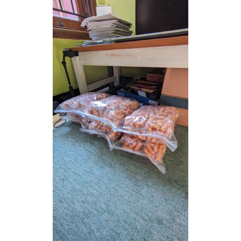 Jual Snack Kerupuk Pilus Ikan Bumbu Rujak Packing 1000an Isi 20 ...