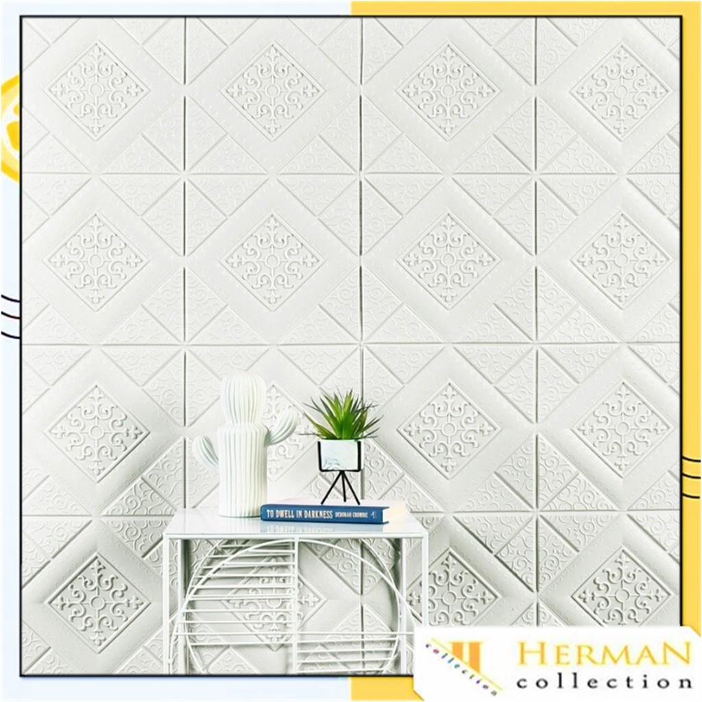 Jual HC Wallpaper 3D Foam Motif Batik Sultan 70 x 70Cm Tebal 6mm ...