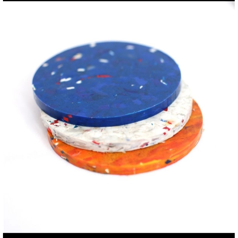 Jual Coaster Bulat Daur Ulang Plastik | Shopee Indonesia