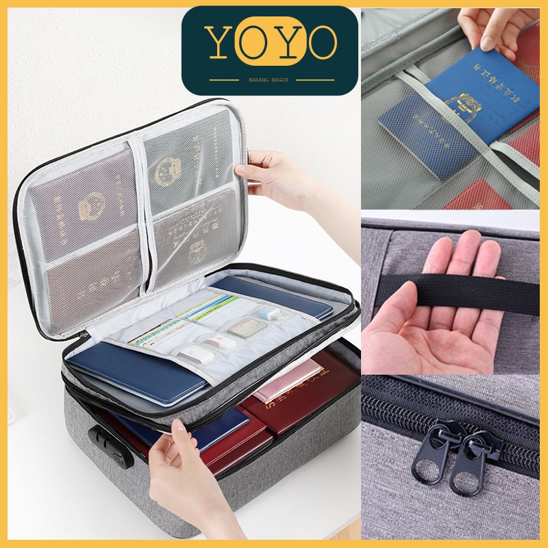 Jual Tas Dokumen / Kotak Penyimpanan / Arsip Koper / Tempat Berkas ...