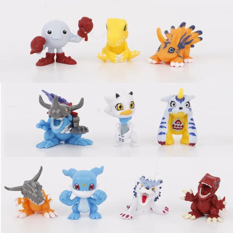 Jual figure digimon adventure toppers kue cake set 10 pcs | Shopee ...