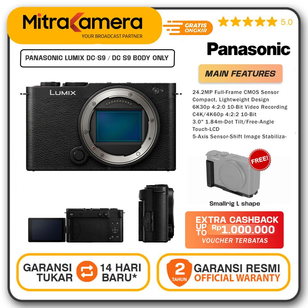 Jual Panasonic Lumix S9 body only | Shopee Indonesia