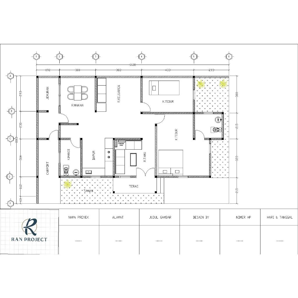 Jual Jasa Desain Denah Bangunan 2D Site Layout Rumah Toko Gedung ...