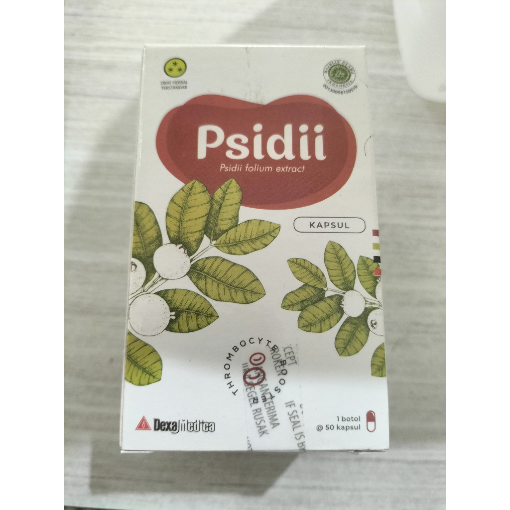 Jual Psidii Capsule Suplemen untuk menambah kadar trombosit dalam darah ...