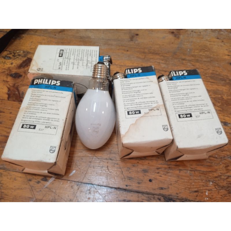 Jual Lampu philips HPL-N 80w cahaya putih | Shopee Indonesia