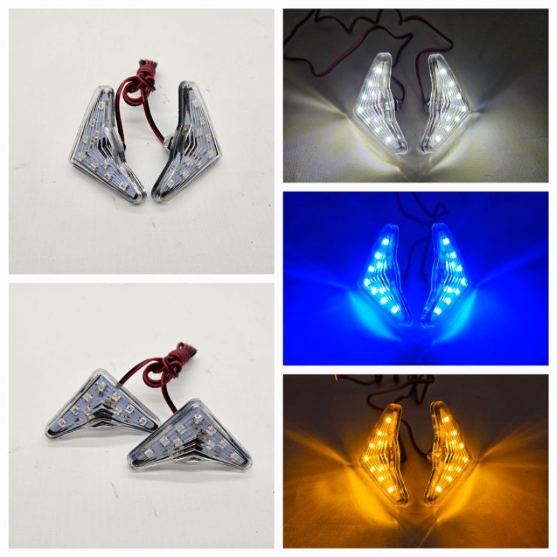 Jual Sen Tempel Mini Segitiga 2 Pcs Universal | Shopee Indonesia