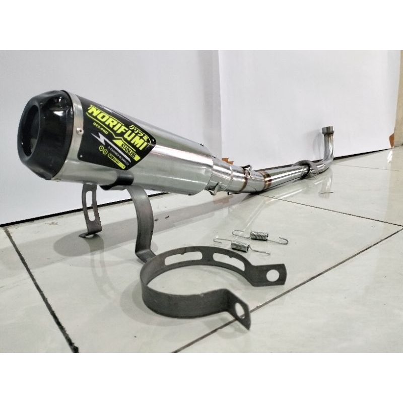 Jual knalpot racing norifumi Supra Vega Jupiter karisma Revo smash ...