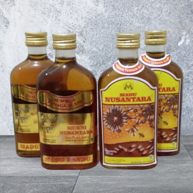 Jual Madu Super / Madu Murni (Randu) Nusantara - 250ml (BPOM) | Shopee ...