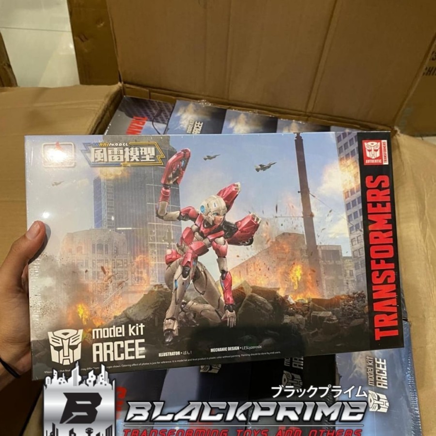Jual Flame toys Furai model Arcee Model kit transformers Arcee hasbro ...
