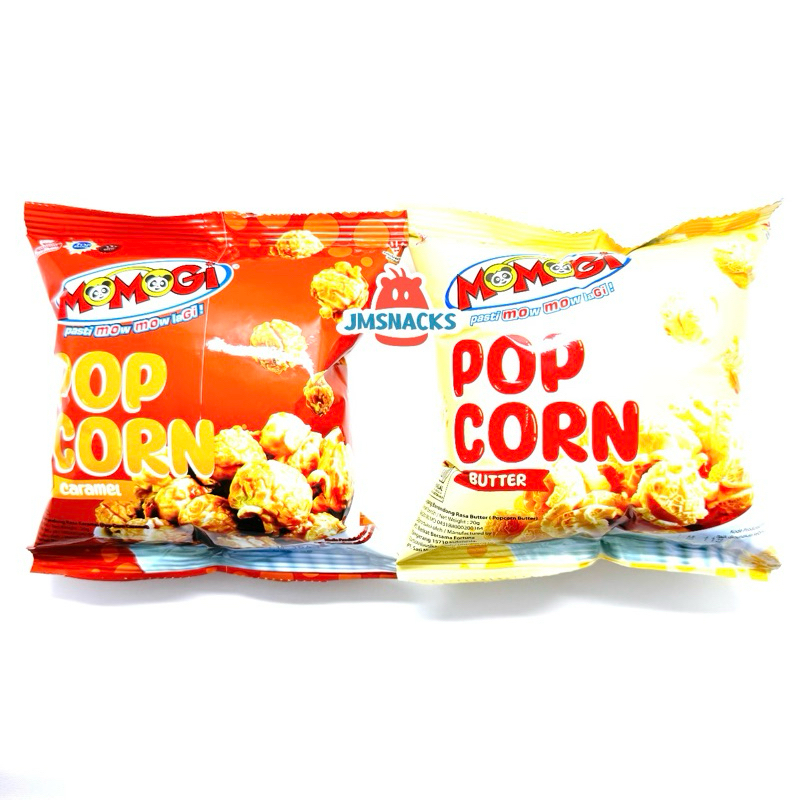 Jual [PROMO!!] Momogi POPCORN bantal 20gr - snack viral mantap termurah ...