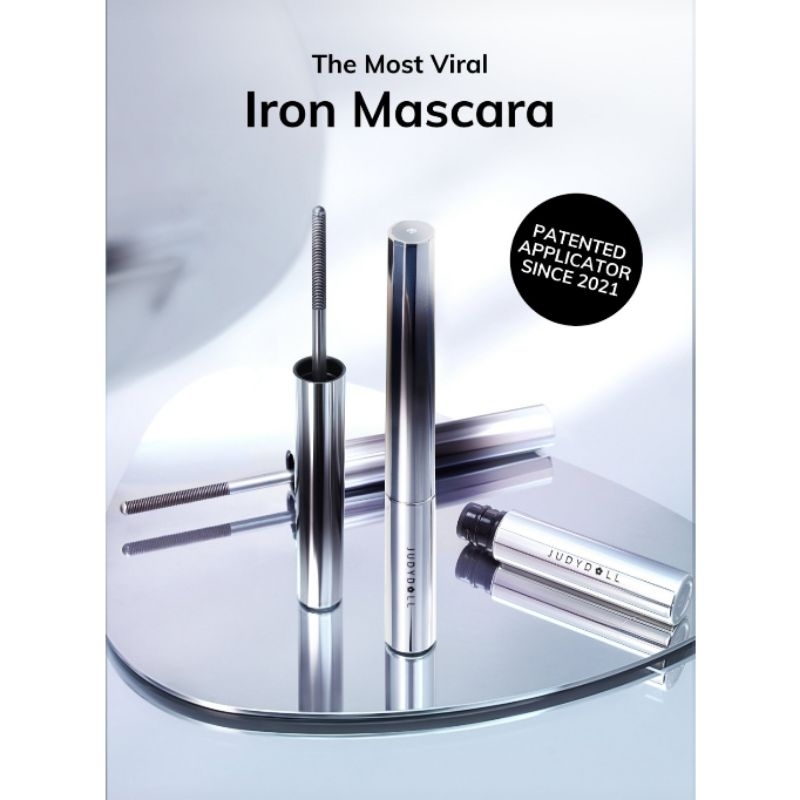 Jual Judydoll Iron Mascara (Maskara Besi Waterproof, Smudgeproof, Anti ...