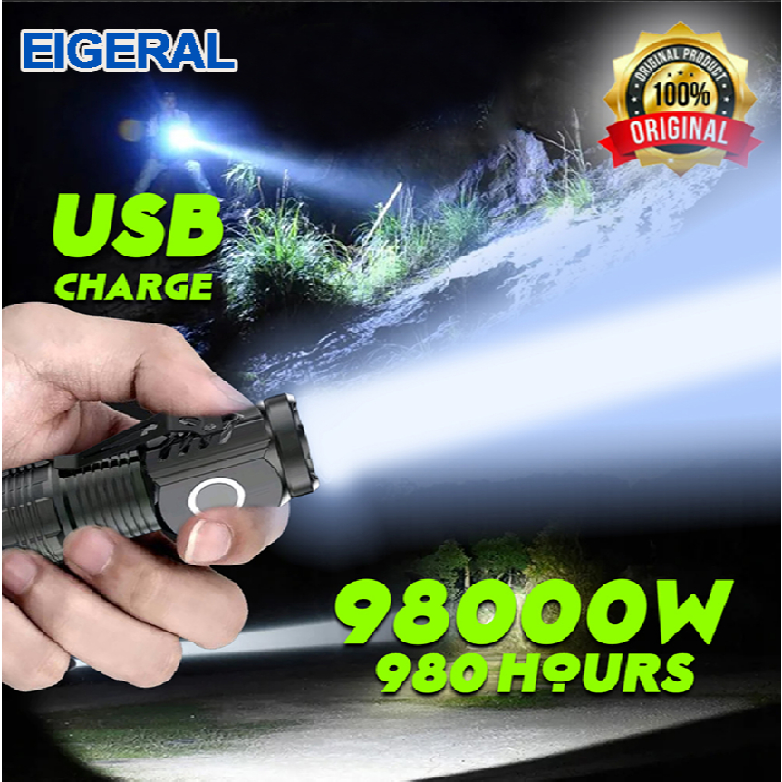 Jual Senter Mini 3*Led Super Terang High Power Flashlight Waterproof ...