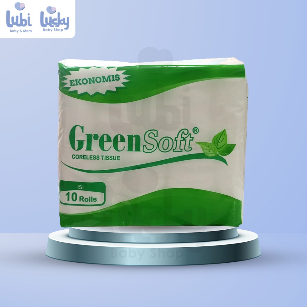 Jual Tissue Green Soft Coreless Economis 10 Rolls | Shopee Indonesia