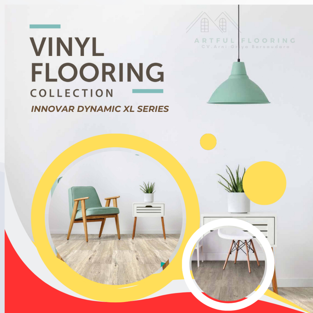 Jual PROMO EKSKLUSIF!!! Lantai Vinyl INNOVAR Dynamic XL Series | Tebal ...