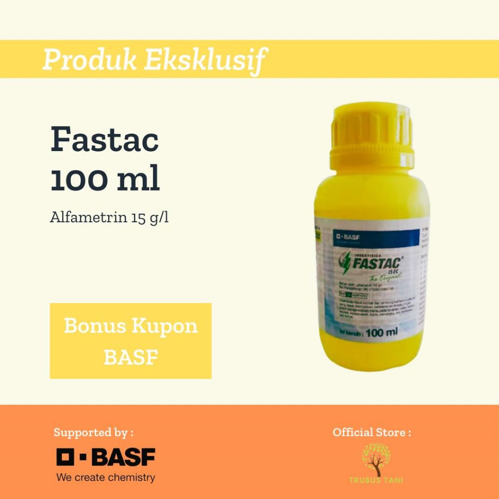 Jual Fastac 15EC 100ml Insektisida Obat Pembasmi Hama Kutu Tanaman ...