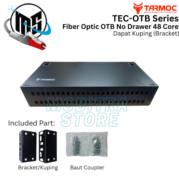 Jual Fiber Optic OTB 48 Core SC | 2U no Drawer ODF OTB 48 Core Kosong ...