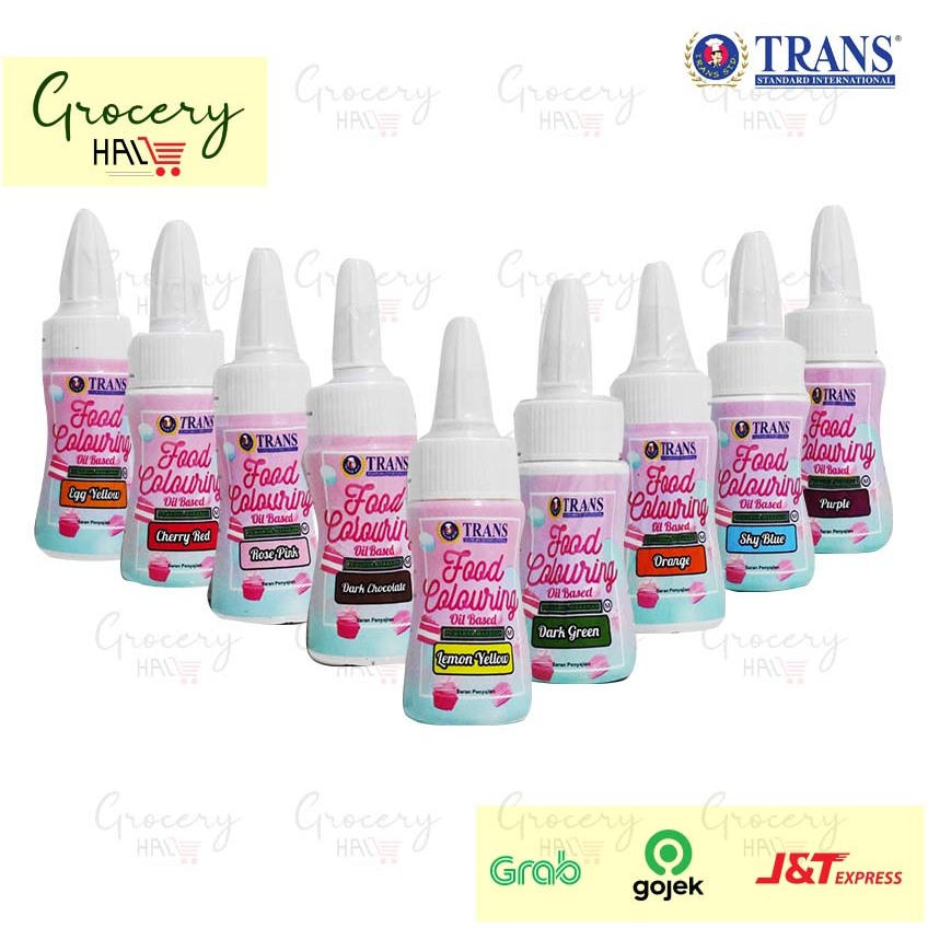 Jual TRANS OIL BASED FOOD COLOR 50 GRAM [ ANEKA WARNA ] | Shopee Indonesia