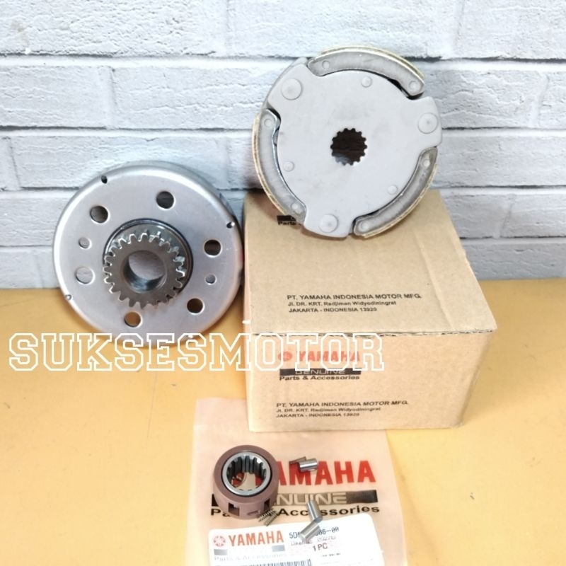 Jual paket mangkok ganda lonceng 20t + kampas ganda otomatis assy + cage mimis kopling motor ...