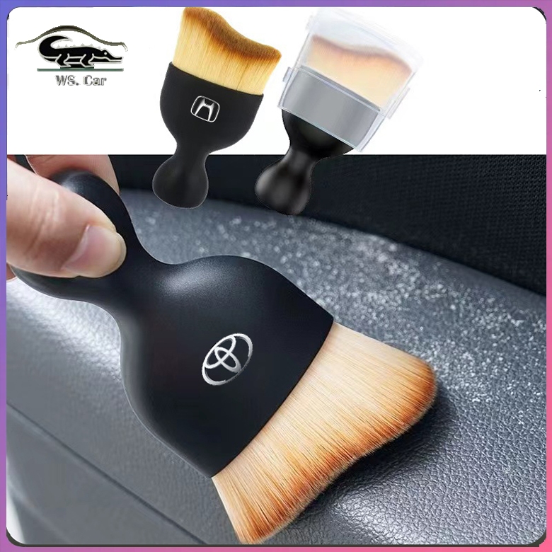 Jual Sikat Pembersih Interior Mobil logo Gagang Pendek Bahan Nilon ...