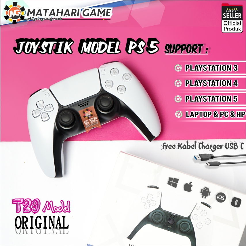 Jual New Stick Stik PS-4 Model PS-5 Support PS-4 | PS-5 |PC |HP | Shopee Indonesia