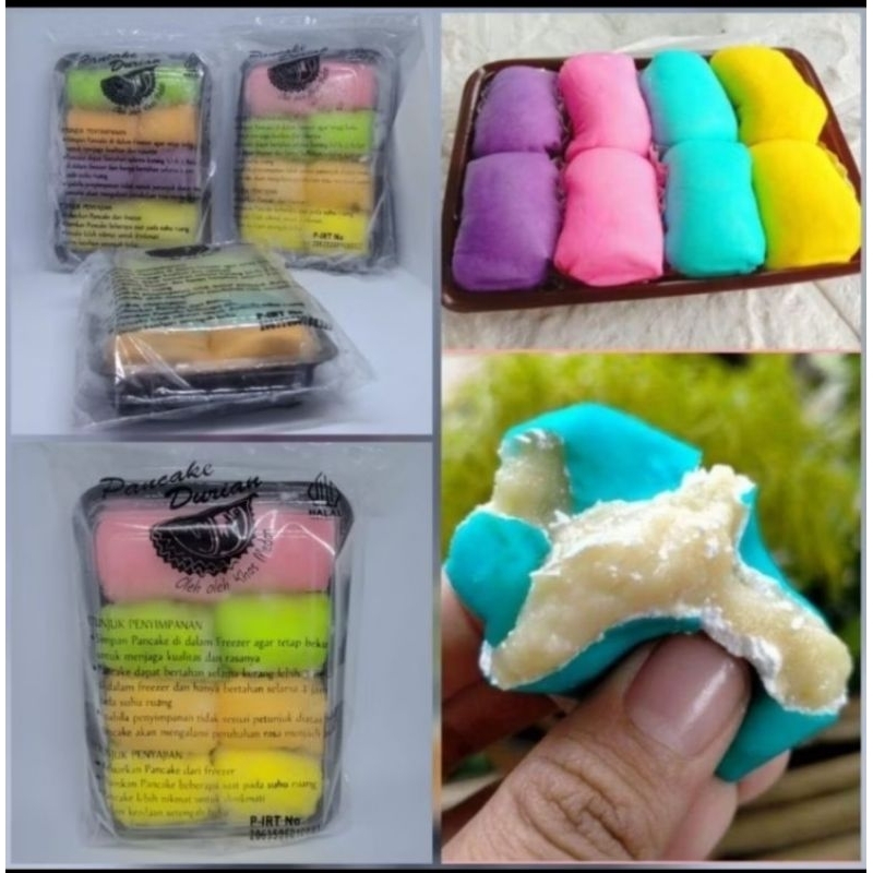Jual PANCAKE DURIAN MINI ISI 8PCS (per paket isi 5pack) | Shopee Indonesia