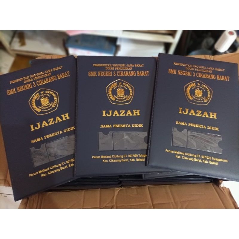 Jual sampul map raport sd/ smp/sma/smk/mts/ma | Shopee Indonesia