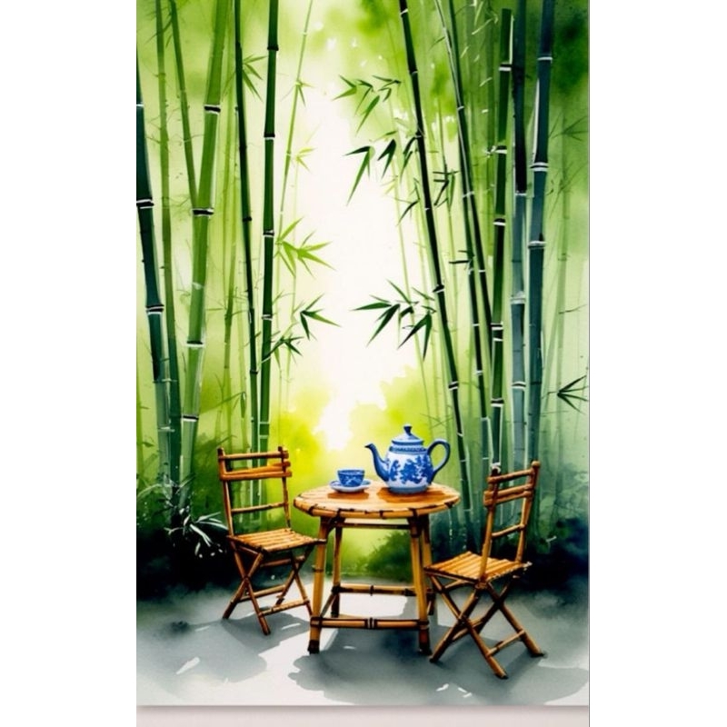 Jual poster cetak, BAMBU, Hiasan dinding berbagai ukuran | Shopee Indonesia