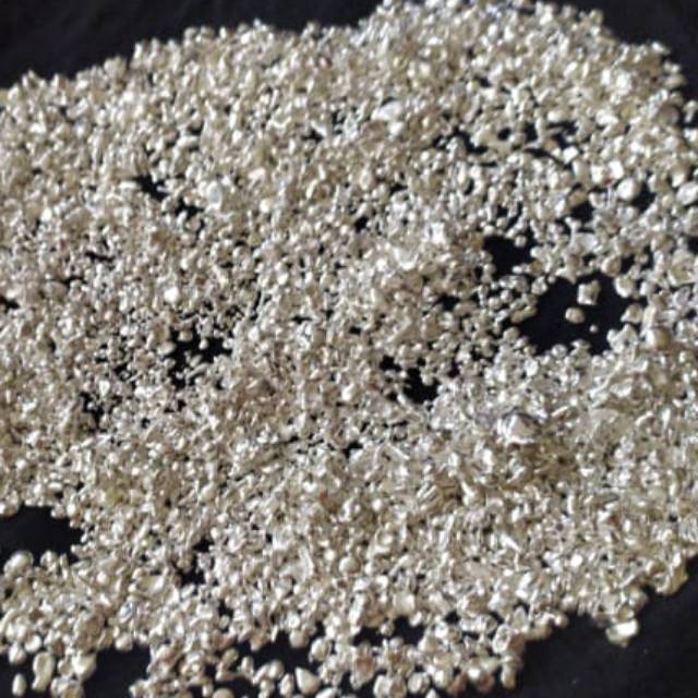 Jual Perak granule murni butiran kecil bulat pure silver 99.95% ready ...