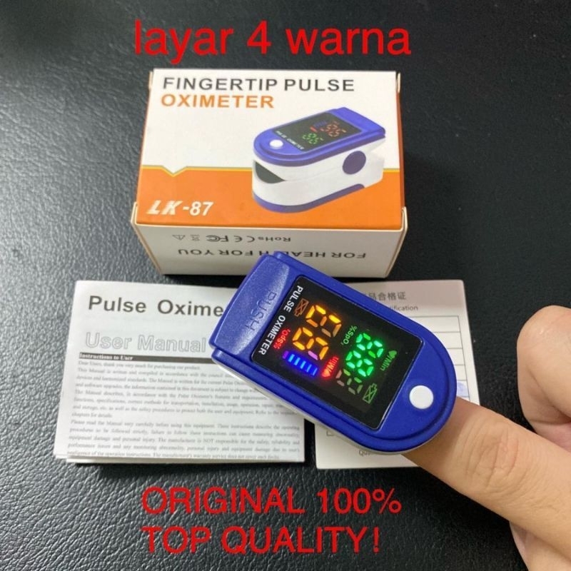 Jual LK88( ORIGINAL)FINGERTIP PULSE OXYMETER FINGERTIP OXIMETER SP02 ...