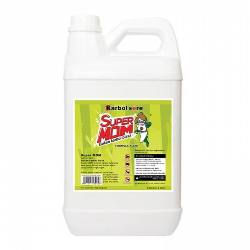 Jual Terkini Pembersih Lantai Sereh Karbol Sereh 5 Liter Karbol 5 Liter ...