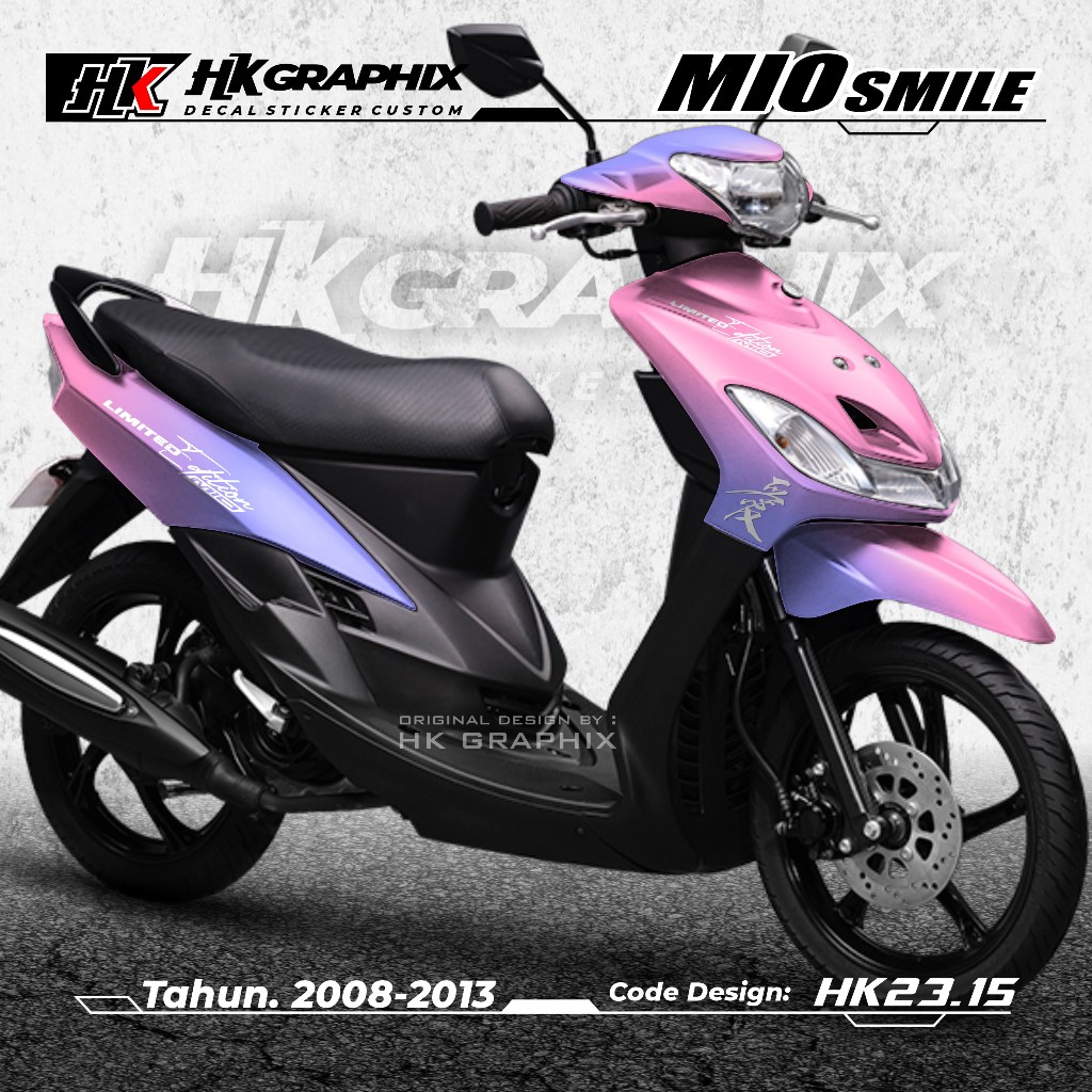 Jual COD Decal Sticker Mio Smile Sporty Full Body 2008 2009 2010 2011 ...