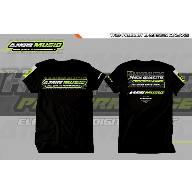 Jual ALL NEW BAJU T-SHIRT KAOS AMIN MUSIC ORIGINAL MERCHANDISE LIMITED ...