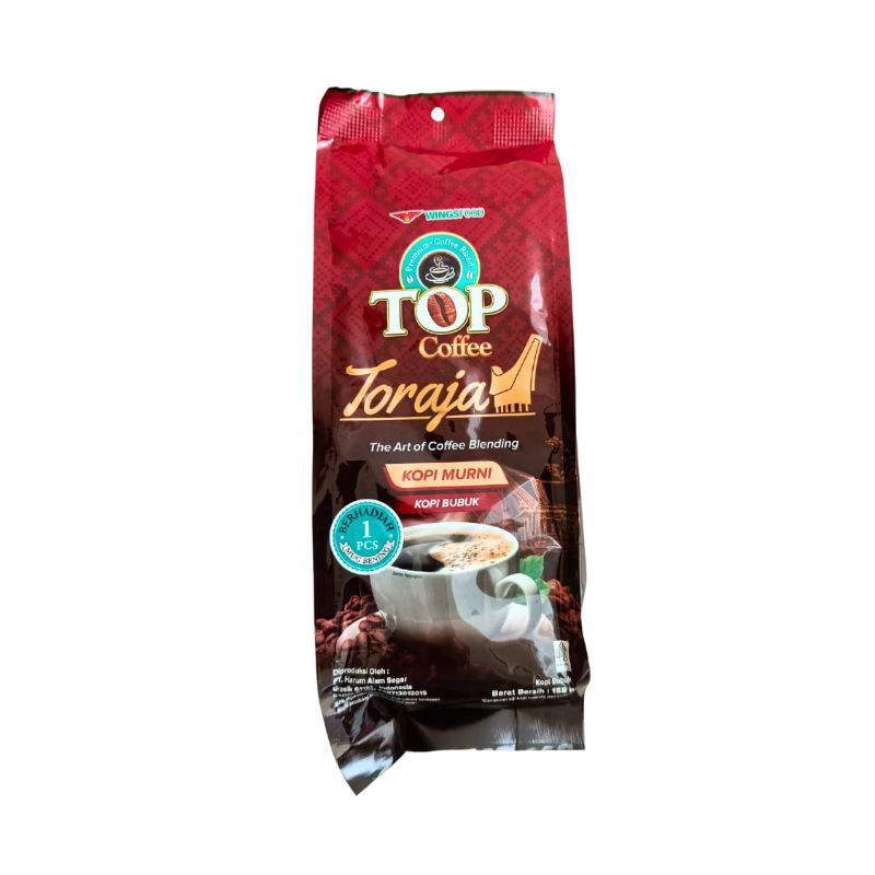 Jual TOP COFFEE - Toraja Kopi Murni Kopi Bubuk Premium Coffee Blend 158 ...