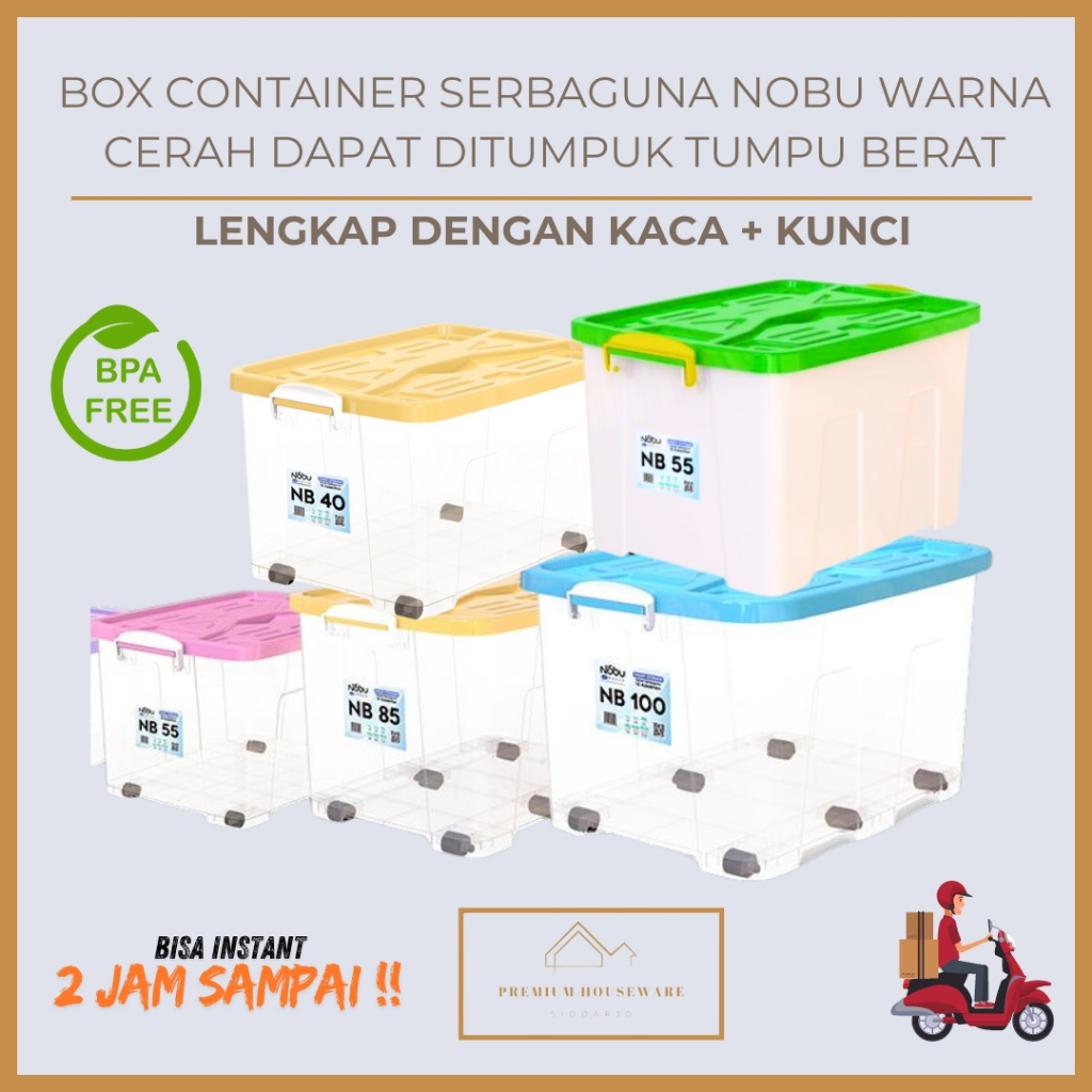 Jual BOX CONTAINER SERBAGUNA TRANSPARAN KUAT DAN ESTETIK PENYIMPANAN ...