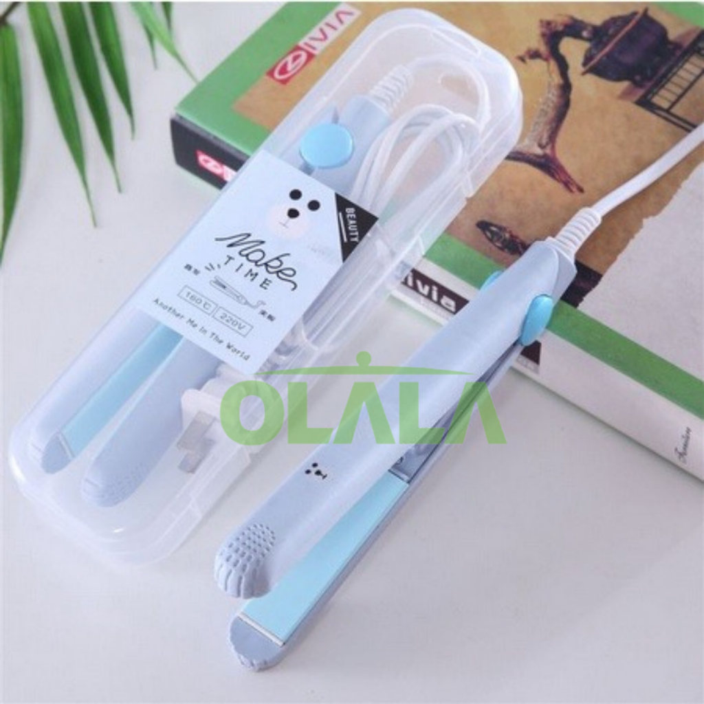 Jual (NUZ) Catokan Mini Kimier Karakter 2in1 / Catok Curly OLL-212 ...