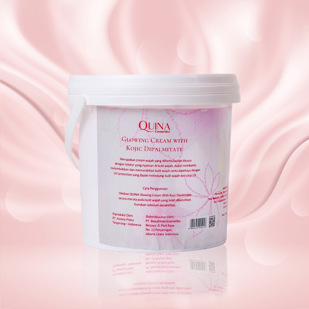 Jual Quina Glowing Cream with Kojic Dipalmitate 1 kg/ Quina Cream Pink ...